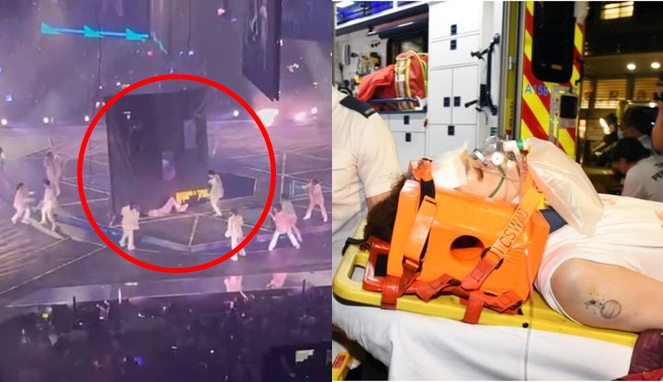 Layar LED Raksasa Jatuh Saat Konser, Anggota Boyband Mirror Cedera ...