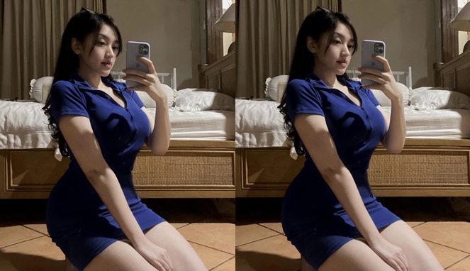 Kenalan dengan Amanda Zahra, Viral karena Foto Selfie Dinilai Terlalu Seksi Dikritik Netizen ...