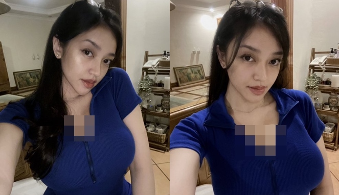 Kenalan dengan Amanda Zahra, Viral karena Foto Selfie Dinilai Terlalu Seksi Dikritik Netizen ...