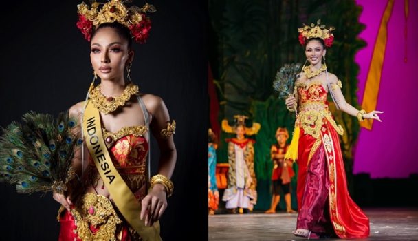 8 Potret Andina Julie, Miss Grand Indonesia yang Usung Kostum Nasional ...